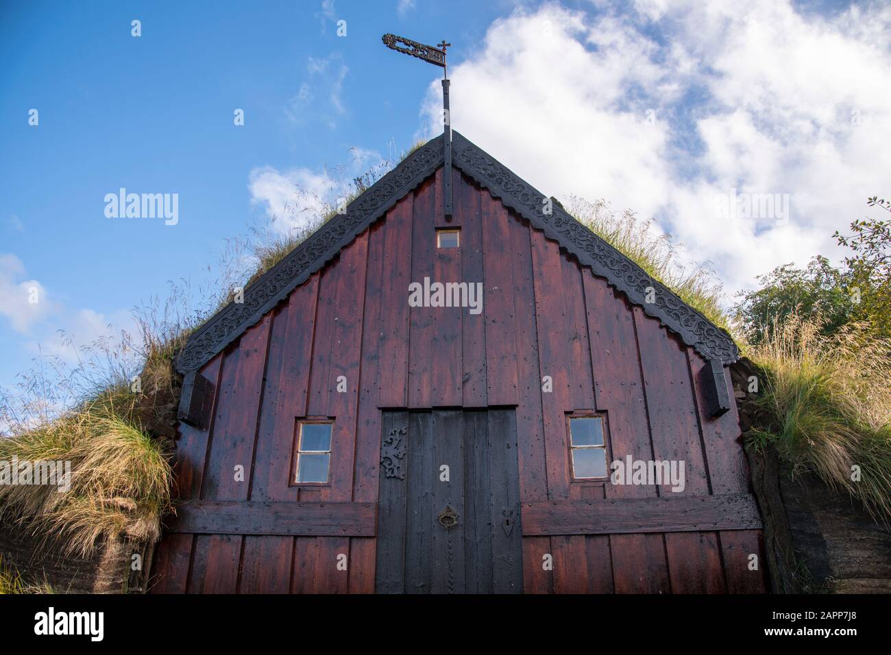 Turf church grof hi-res stock photography and images - Alamy