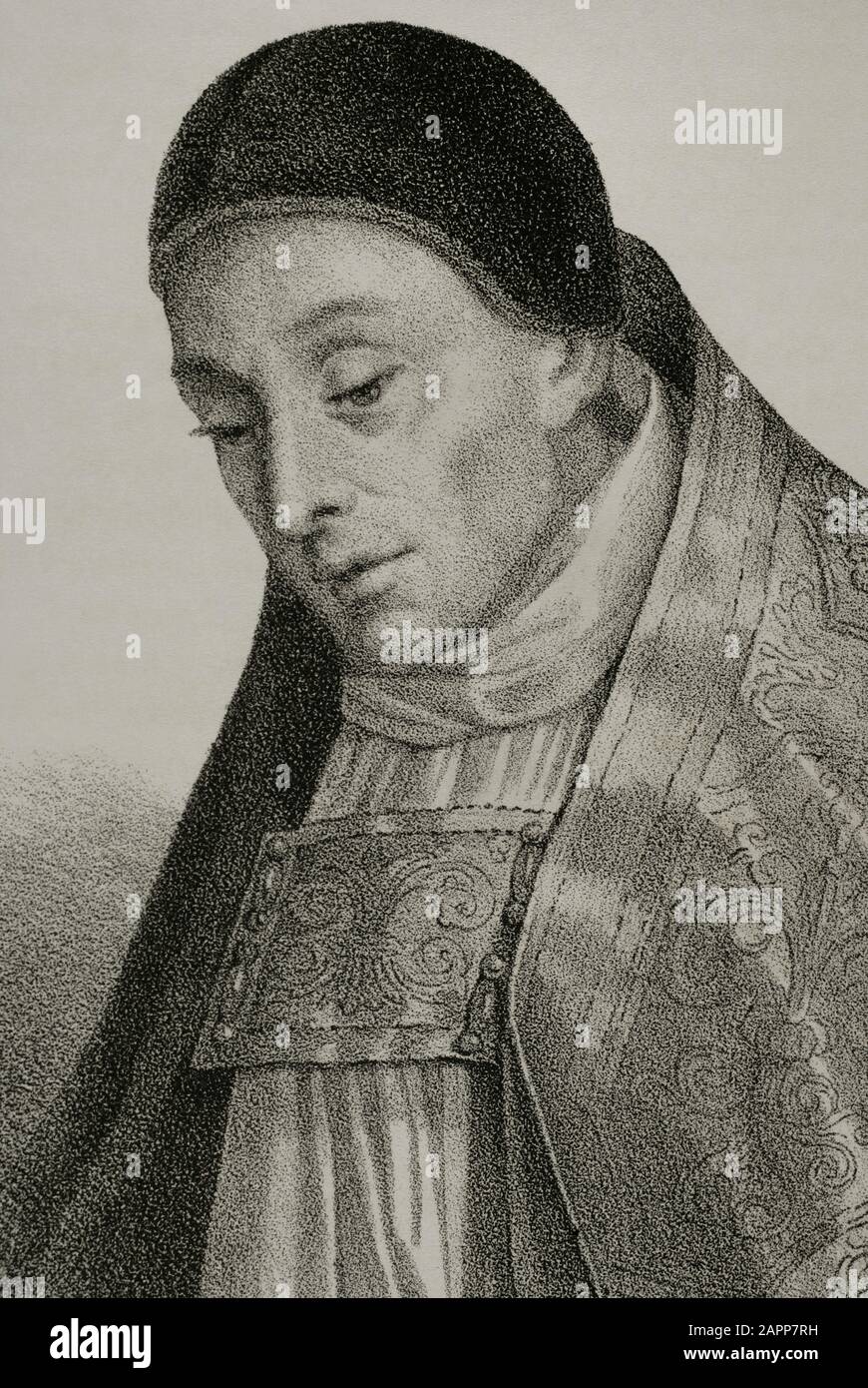 Thomas of Villanova (1486-1555). Spanish friar of the Order of Saint ...