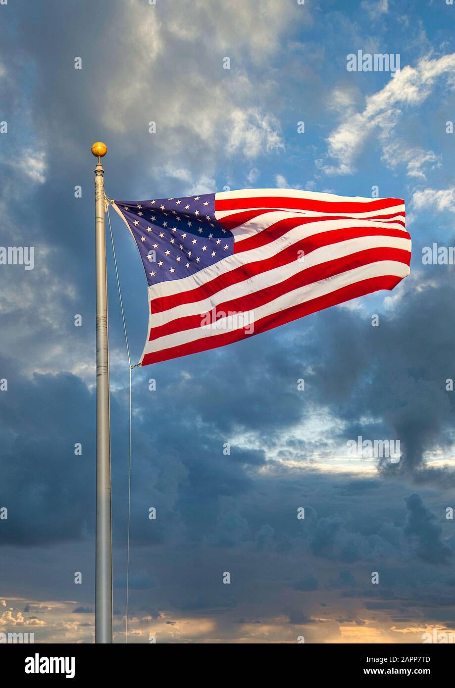 Flags dramatic hi-res stock photography and images - Alamy
