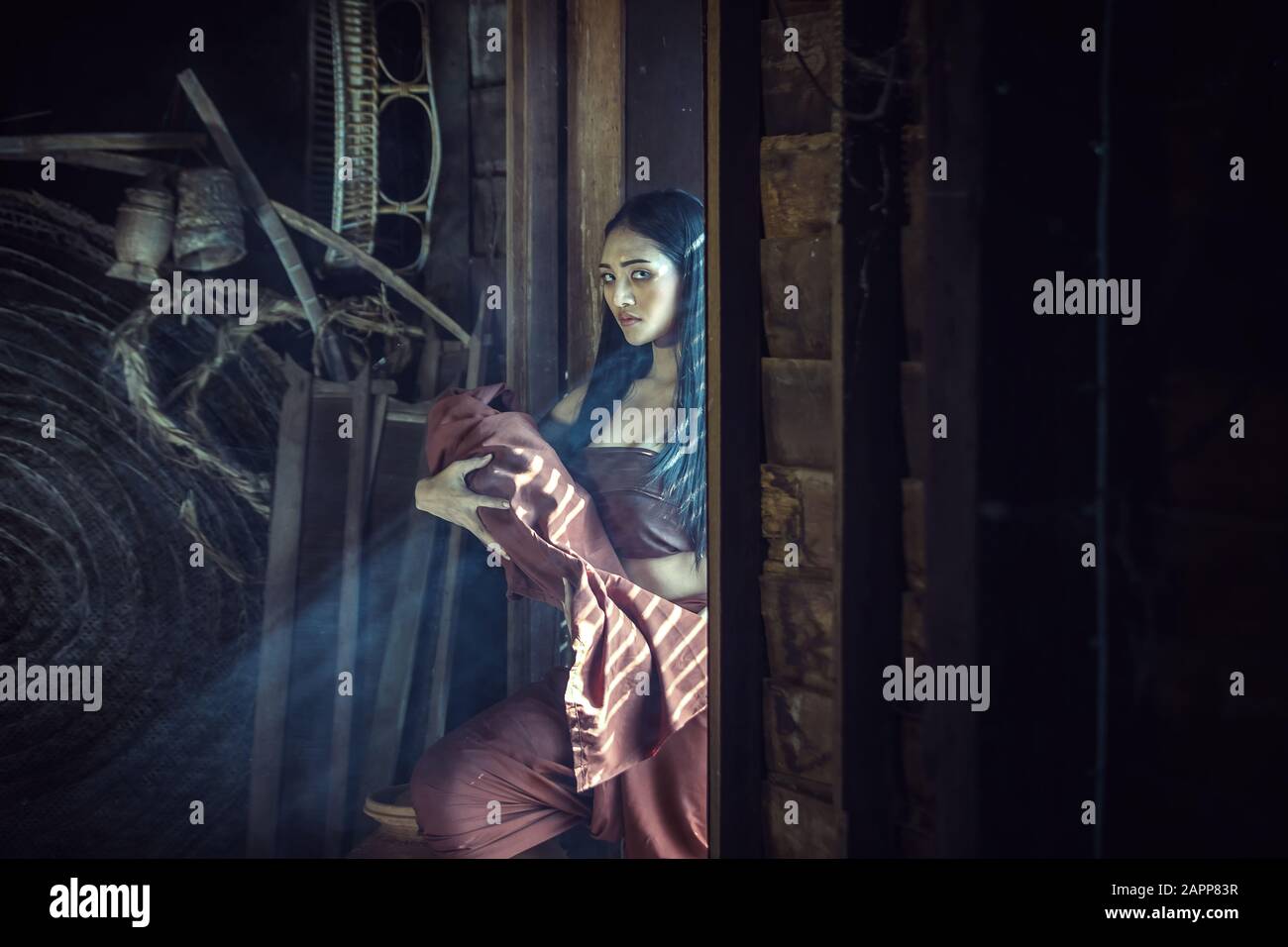 Halloween scary ghost asian ghost hi-res stock photography and images ...