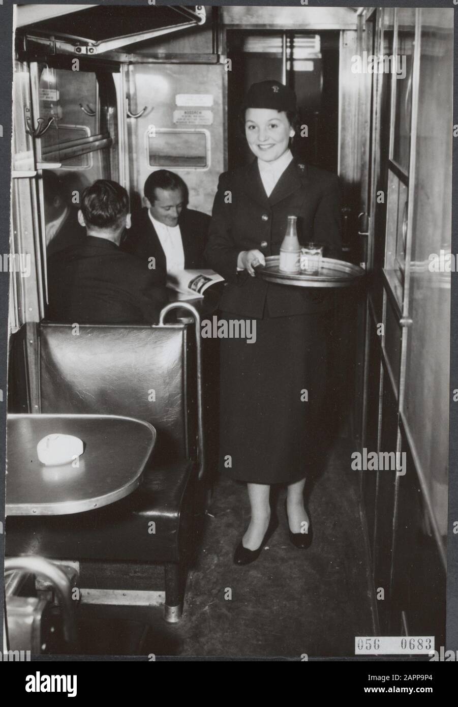 Train stewardes Date: September 13, 1957 Keywords: hospitality, staff ...