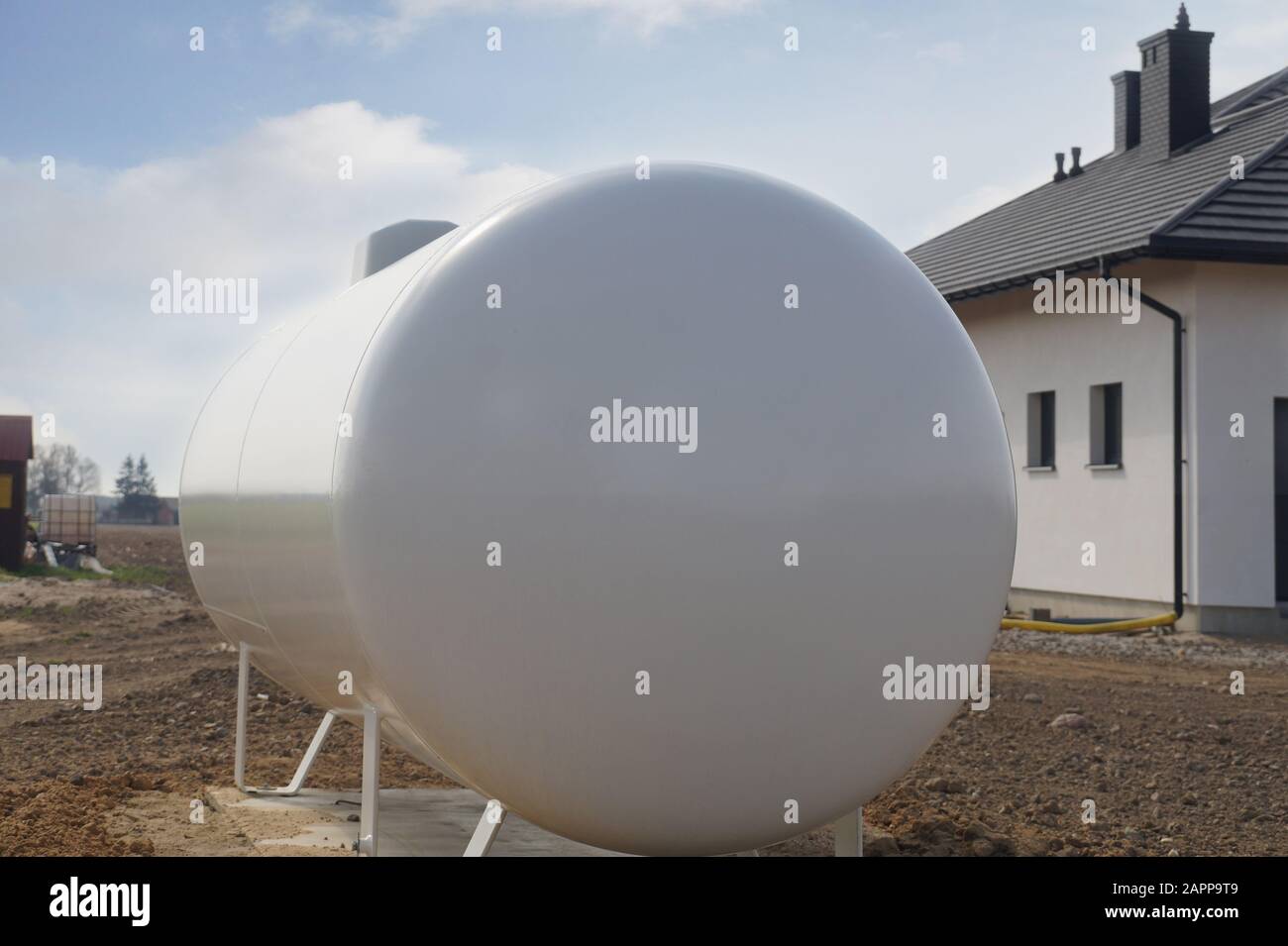 Large propane tank hi-res stock photography and images - Alamy