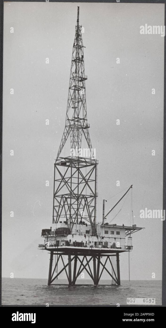 Telemast REM Island almost ready. The REM island in the North Sea Date ...
