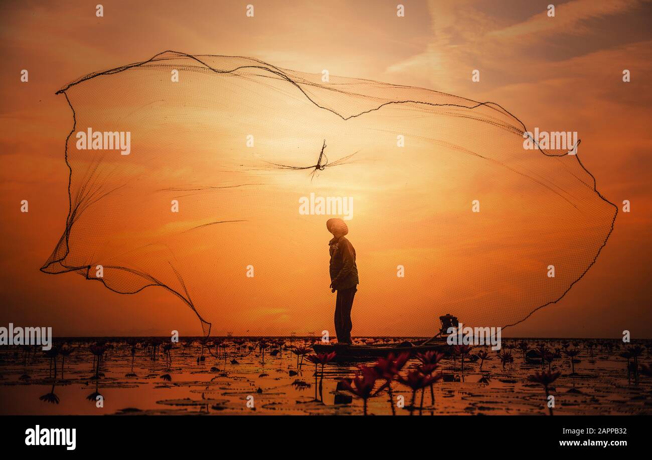 Asian fisherman hi-res stock photography and images - Alamy