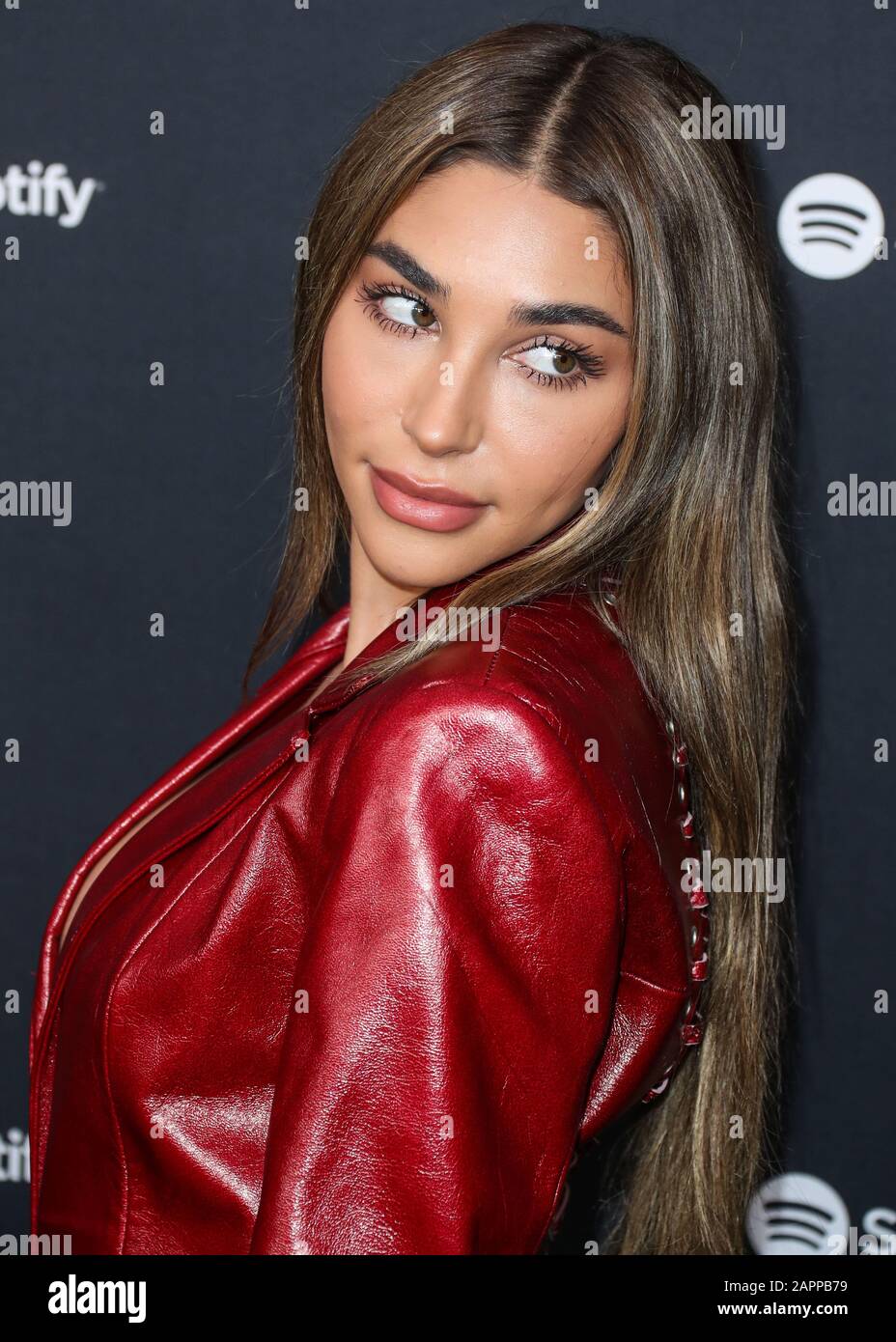 WEST HOLLYWOOD, LOS ANGELES, CALIFORNIA, USA - JANUARY 23: Chantel ...