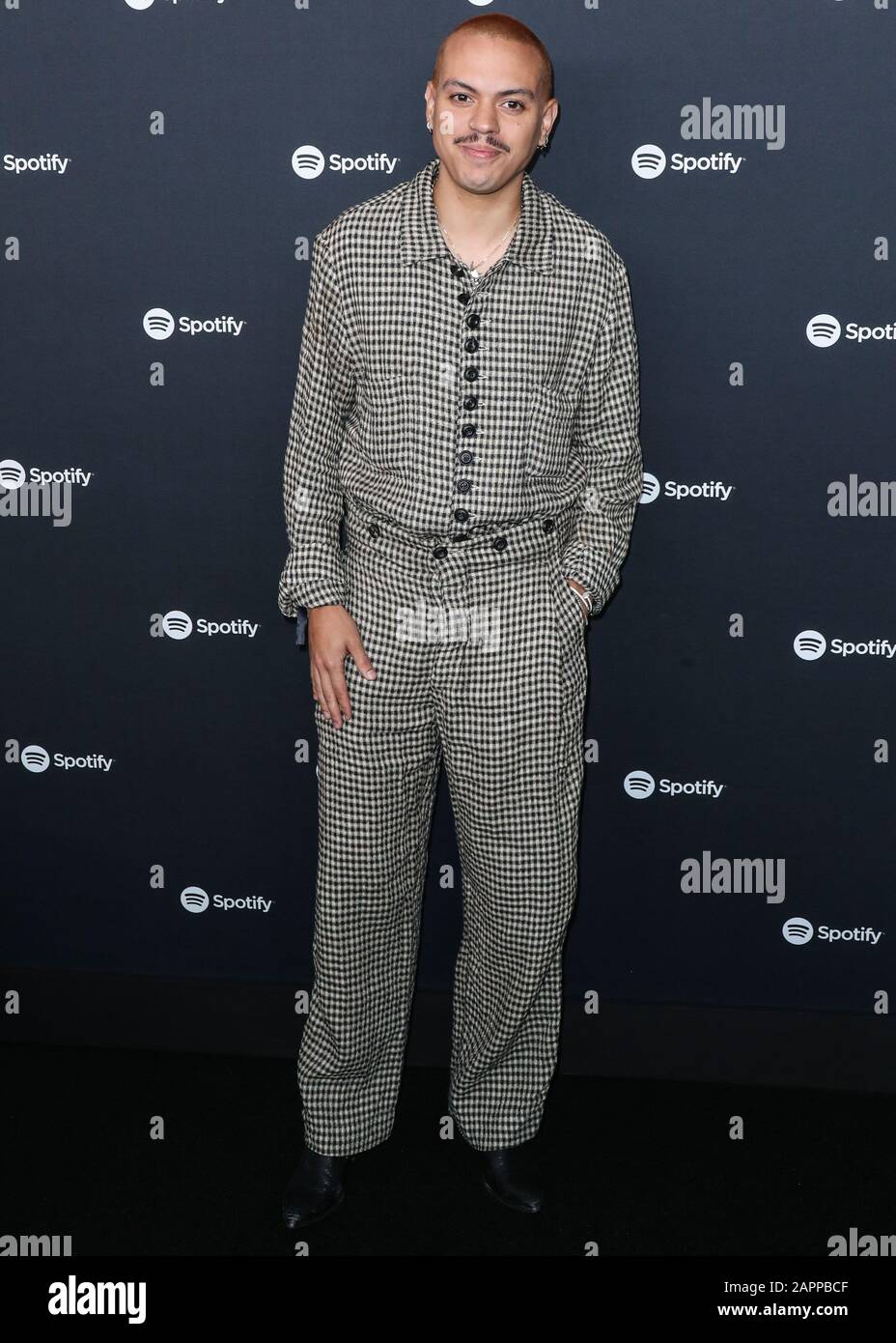 WEST HOLLYWOOD, LOS ANGELES, CALIFORNIA, USA - JANUARY 23: Evan Ross ...