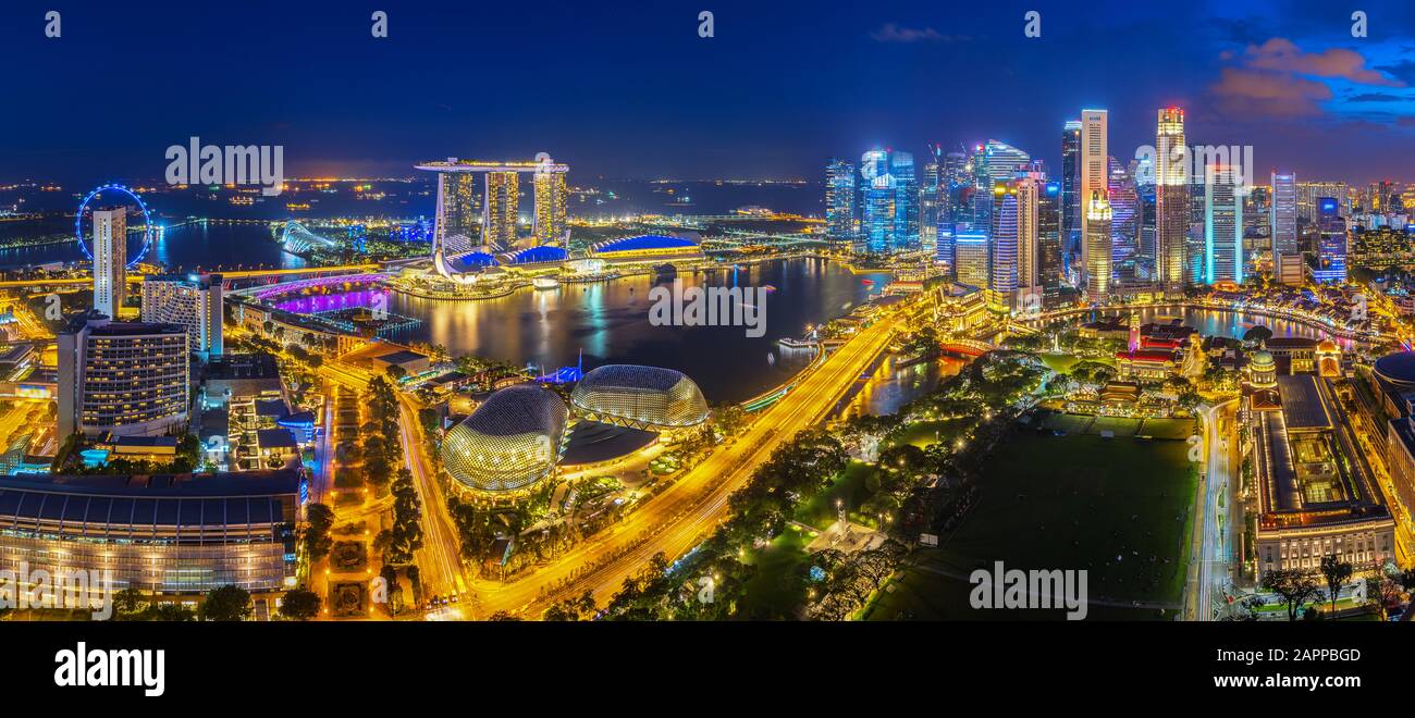Singapore national museum night hi-res stock photography and images - Alamy
