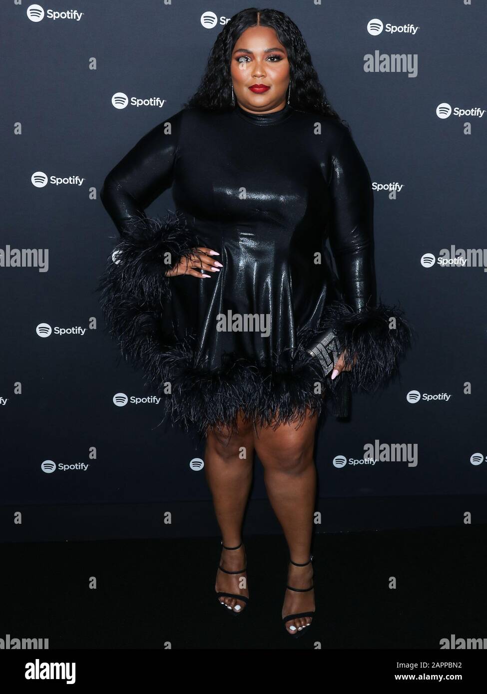 WEST HOLLYWOOD, LOS ANGELES, CALIFORNIA, USA - JANUARY 23: Singer Lizzo ...