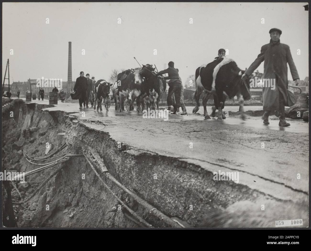 Watersnood 1953. Date: 1 February 1953 Location: Gouderak Keywords ...