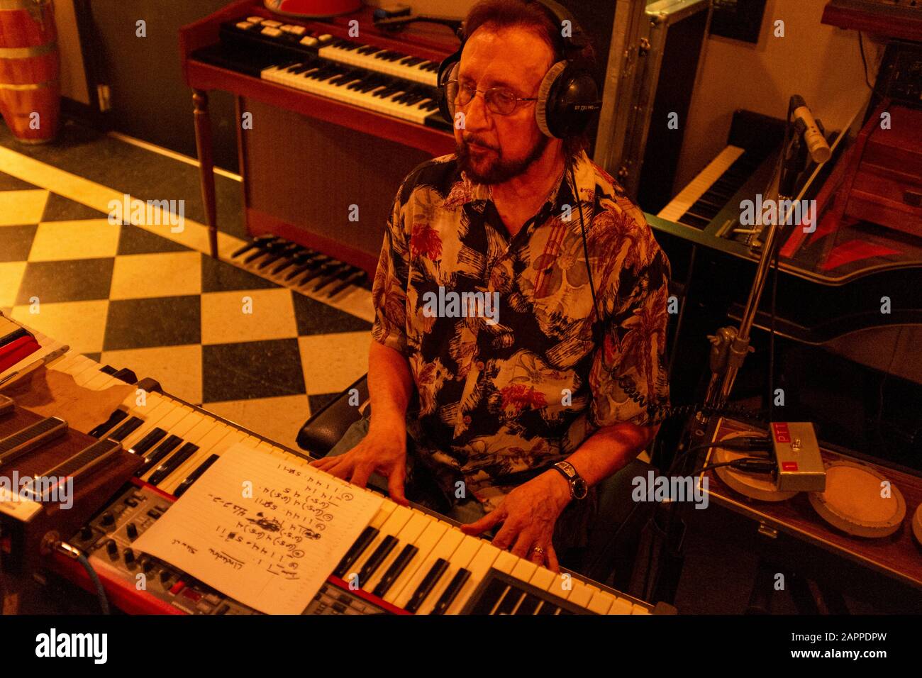 Bobby Woods in the studio. Nashville, Tennessee Stock Photo - Alamy