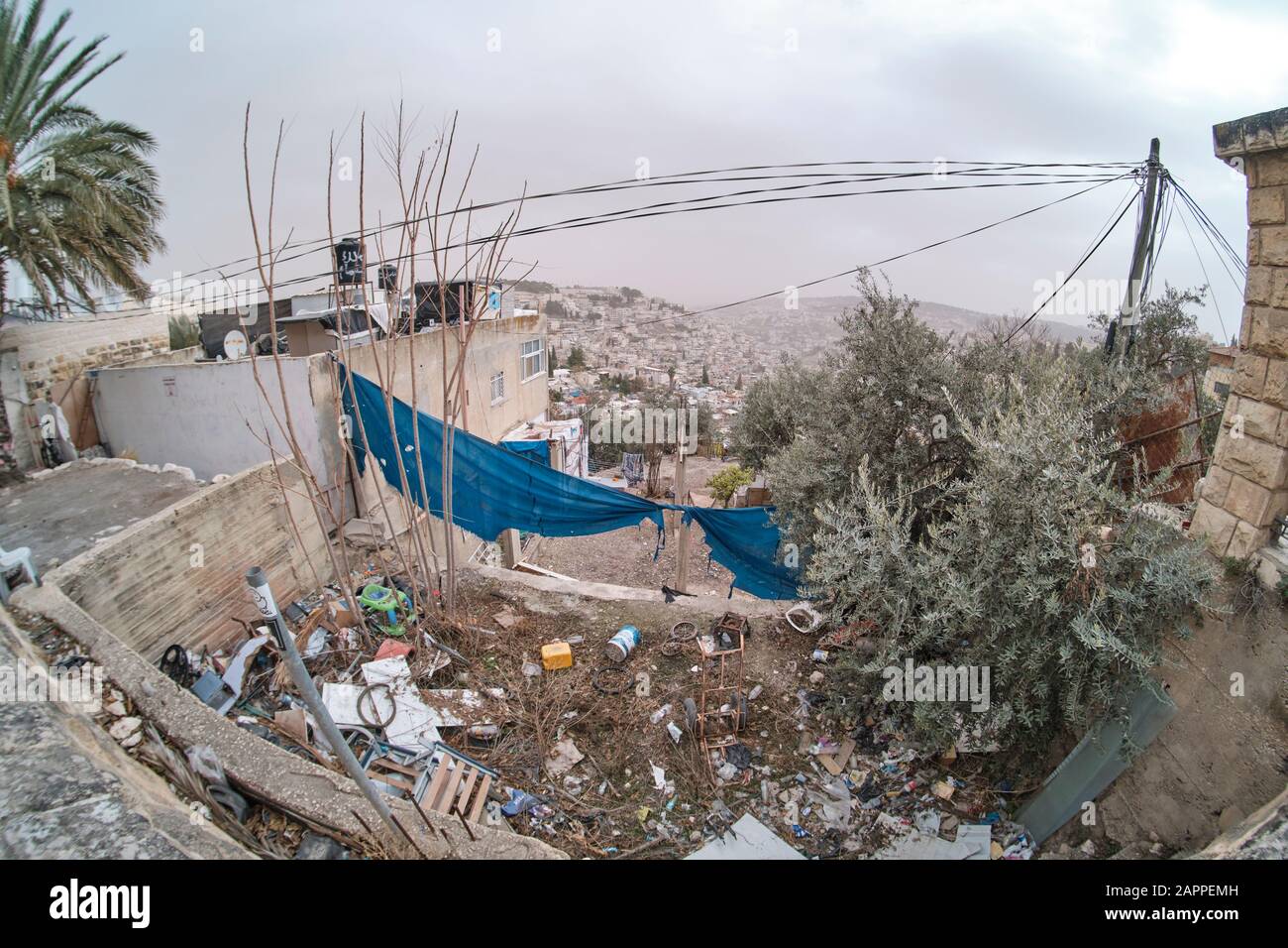 trash in jerusalem. DEC 2019 ISRAEL Stock Photo - Alamy