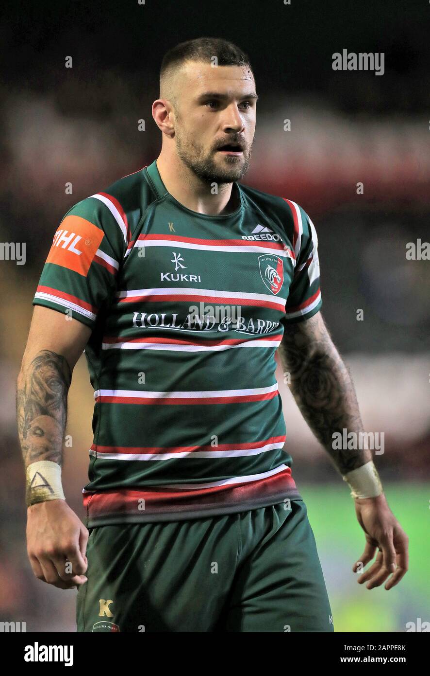 Leicester Tigers' Rory Hughes Stock Photo - Alamy