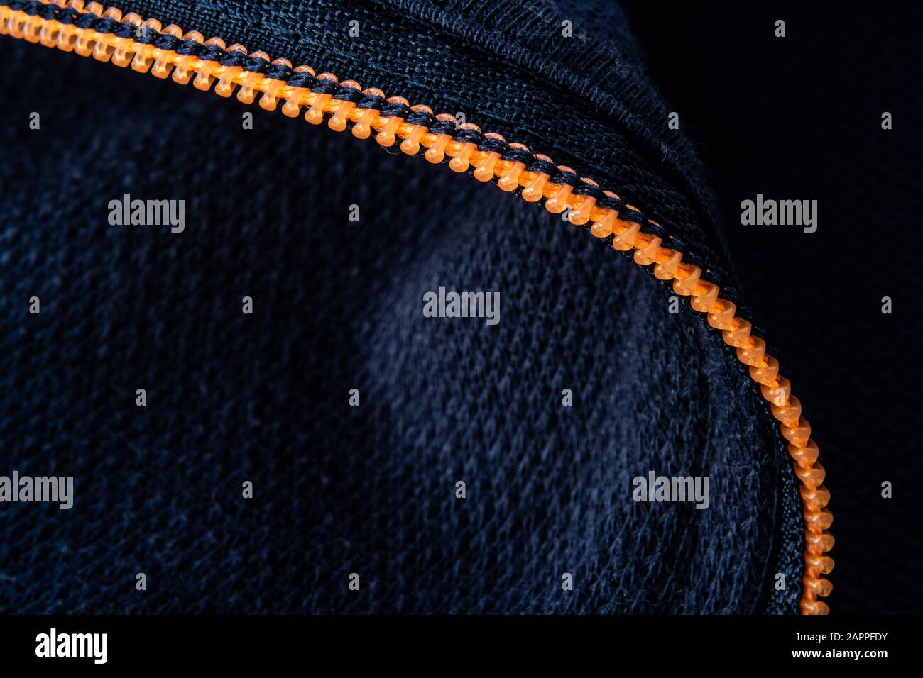 Blue zipper jacket hi-res stock photography and images - Alamy