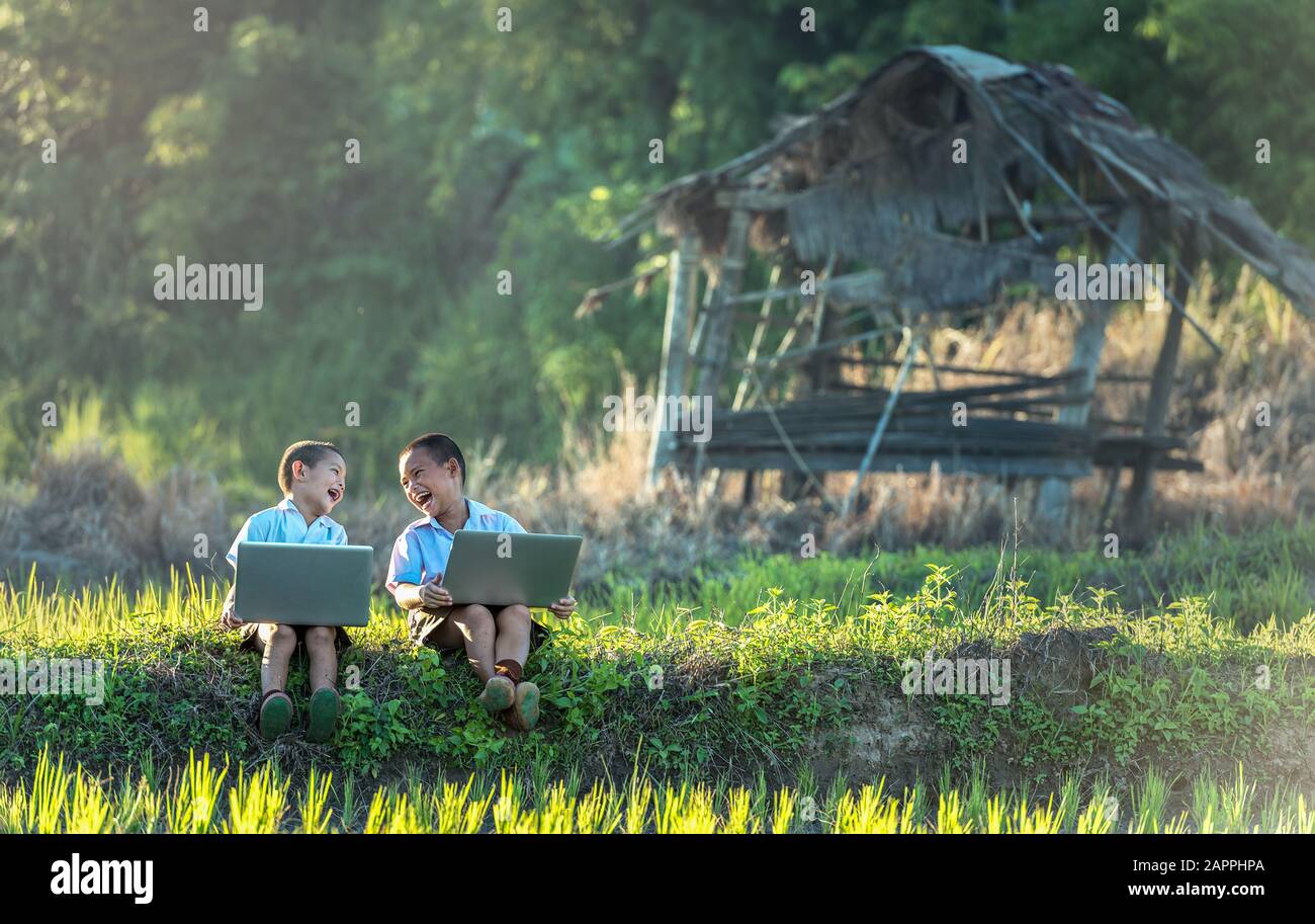 Poor kid studying hi-res stock photography and images - Alamy