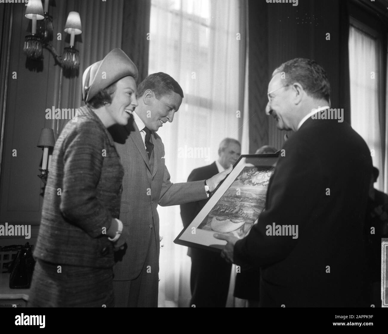 Princess Beatrix and Claus visited Maastricht Date: September 10, 1965 ...