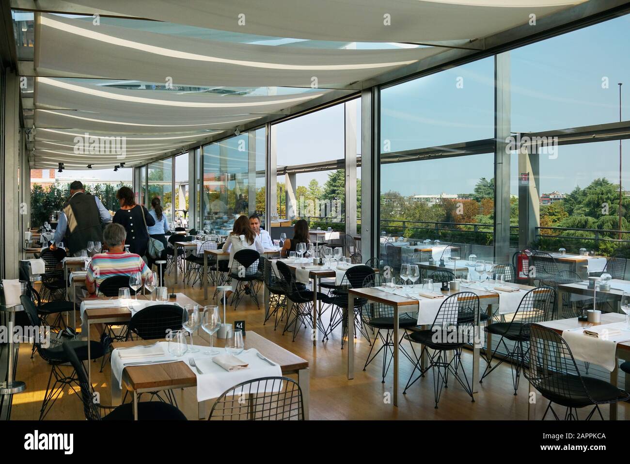 Restaurant Terrazza della Triennale terrace, Palazzo della Triennale ...