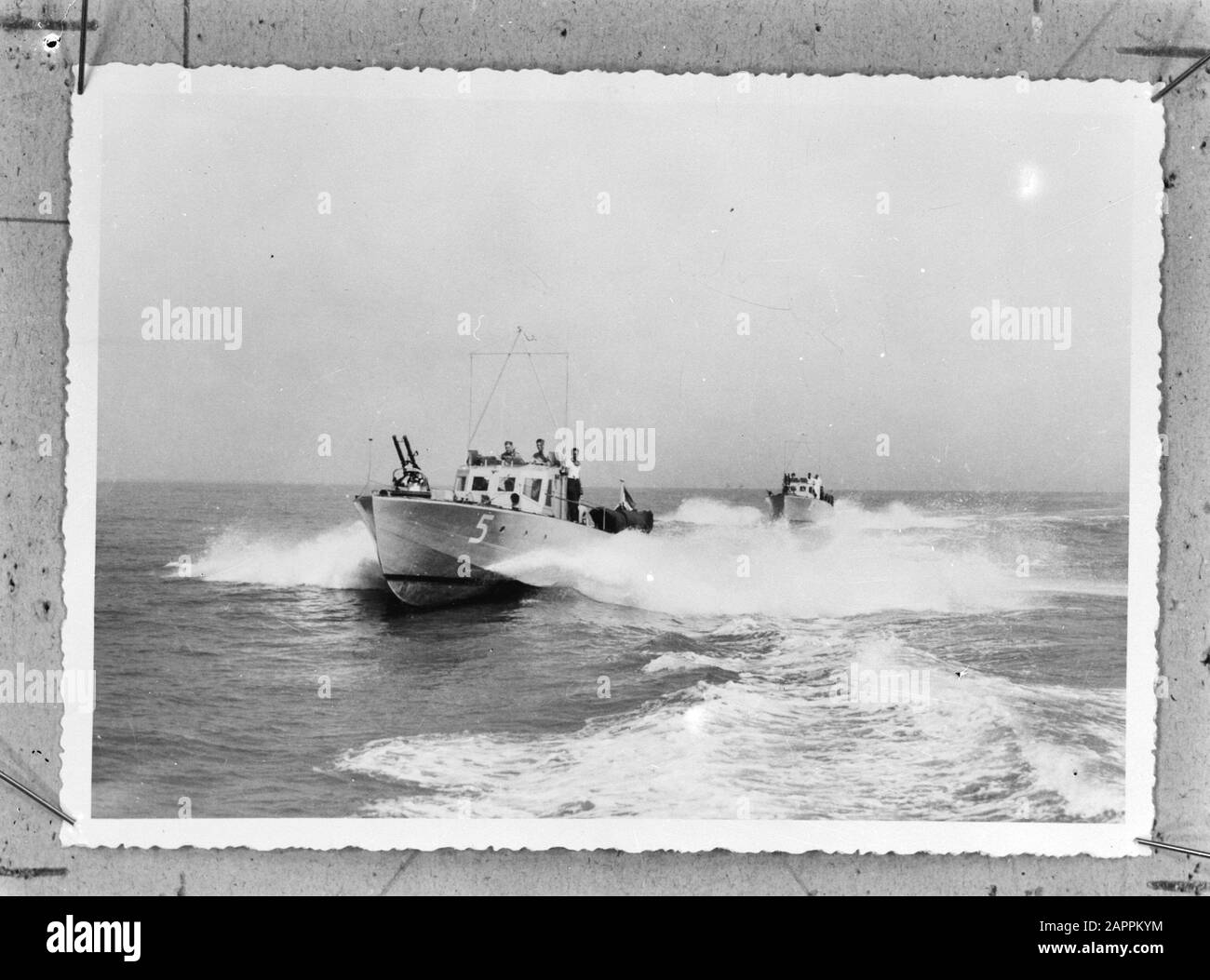 Mosquito boat Black and White Stock Photos & Images - Alamy