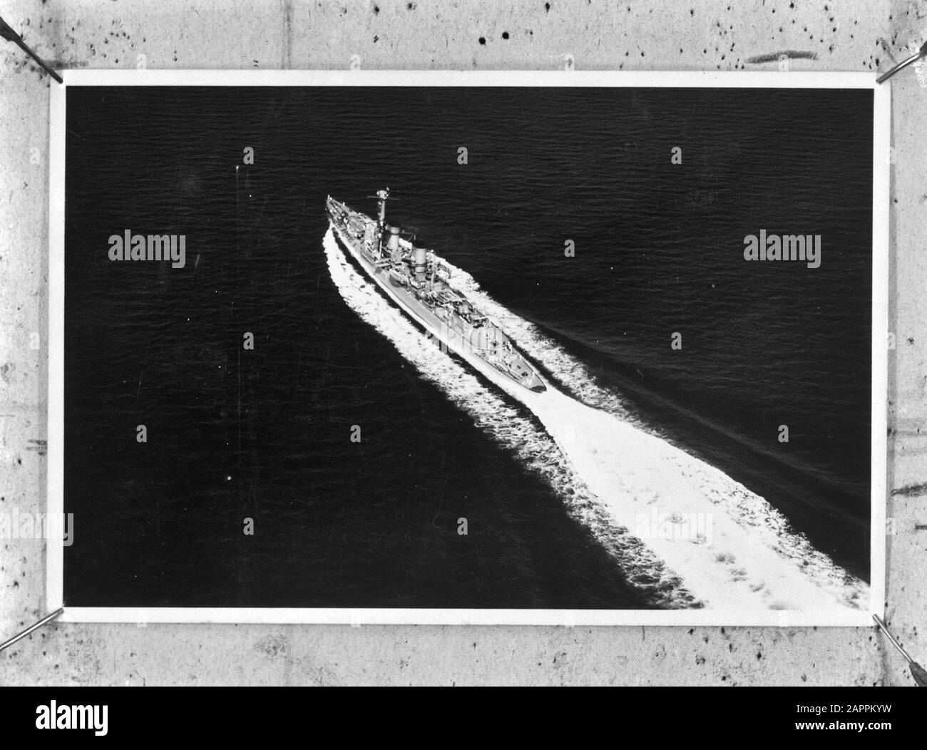Aerial shot. Mr. Hr. Ms. Dan. Sumatra Date: 1940-1945 Location ...