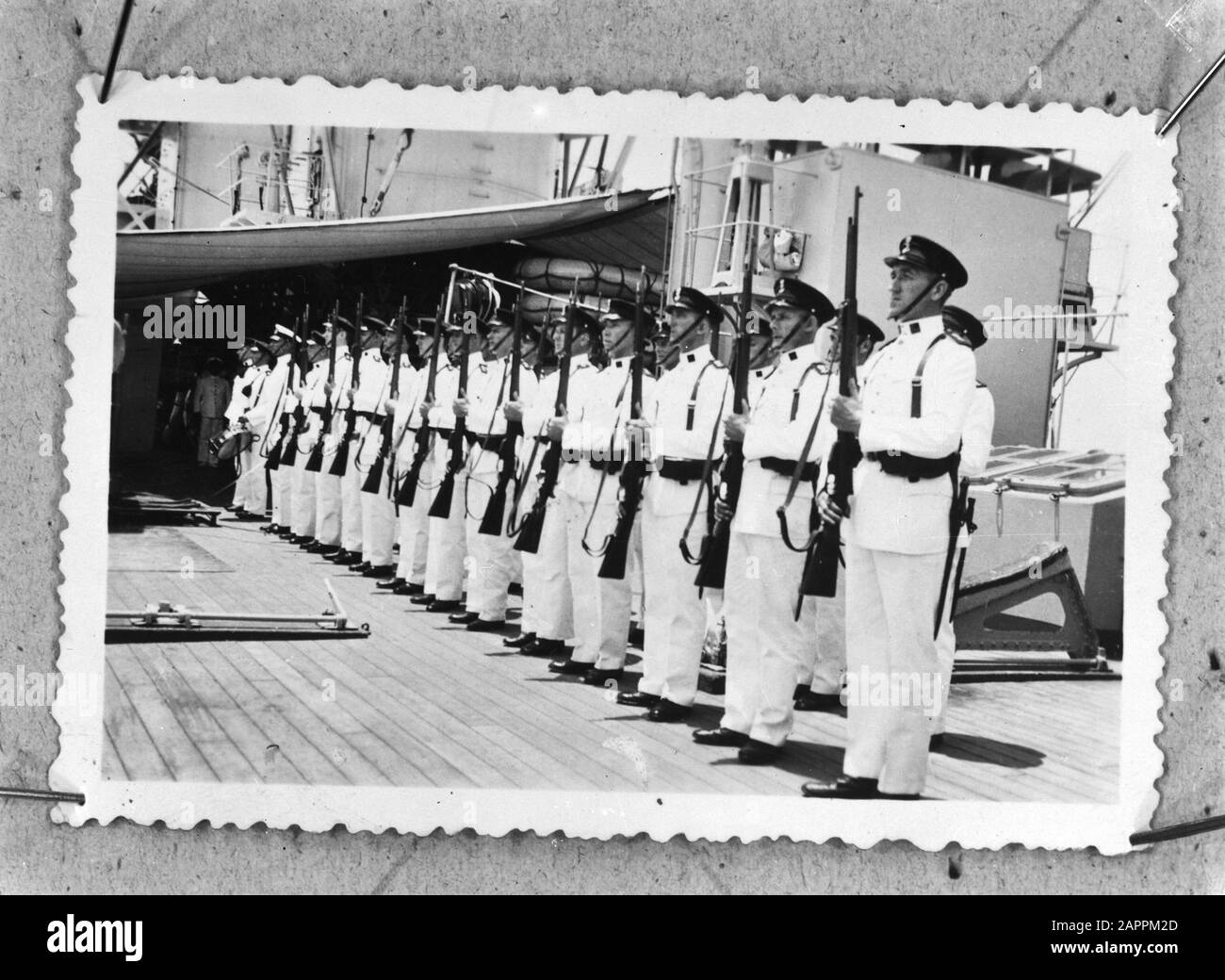 Marines aboard Hr. Ms. Dan. Sumatra Date: 1940-1942 Location: Indonesia ...