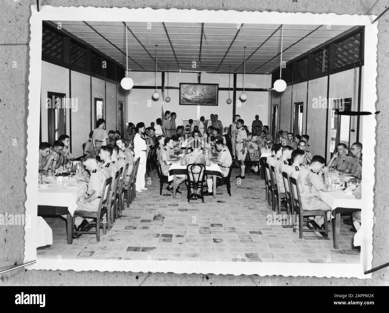 Marine mess in Dutch East Indies Annotation: Repronegative Date: 1940 ...