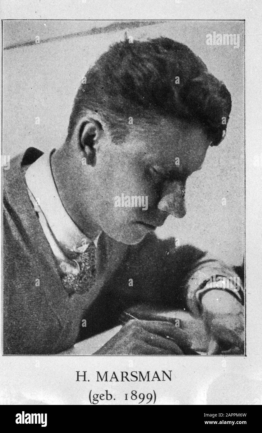 P [Portraits/Persons]/Anefo London series Hendrik Marsman (b. 1899 ...