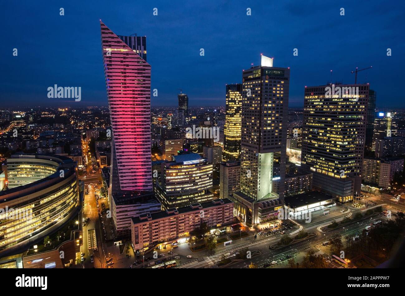 Modern warsaw hi-res stock photography and images - Alamy
