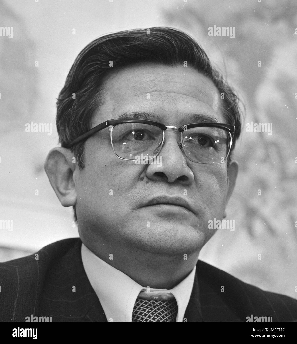 Vietnamese ambassador for the Netherlands, Vo Van Sung is speaking in ...