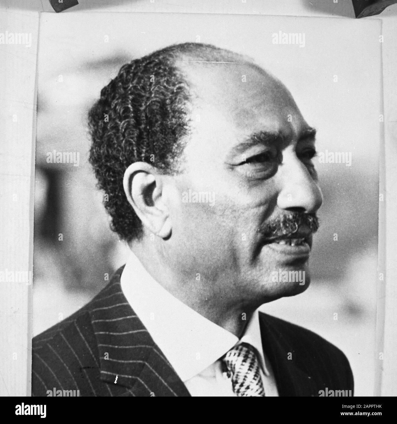 President Sadat of Egypt, heading Date: June 15, 1981 Location: Egypt ...