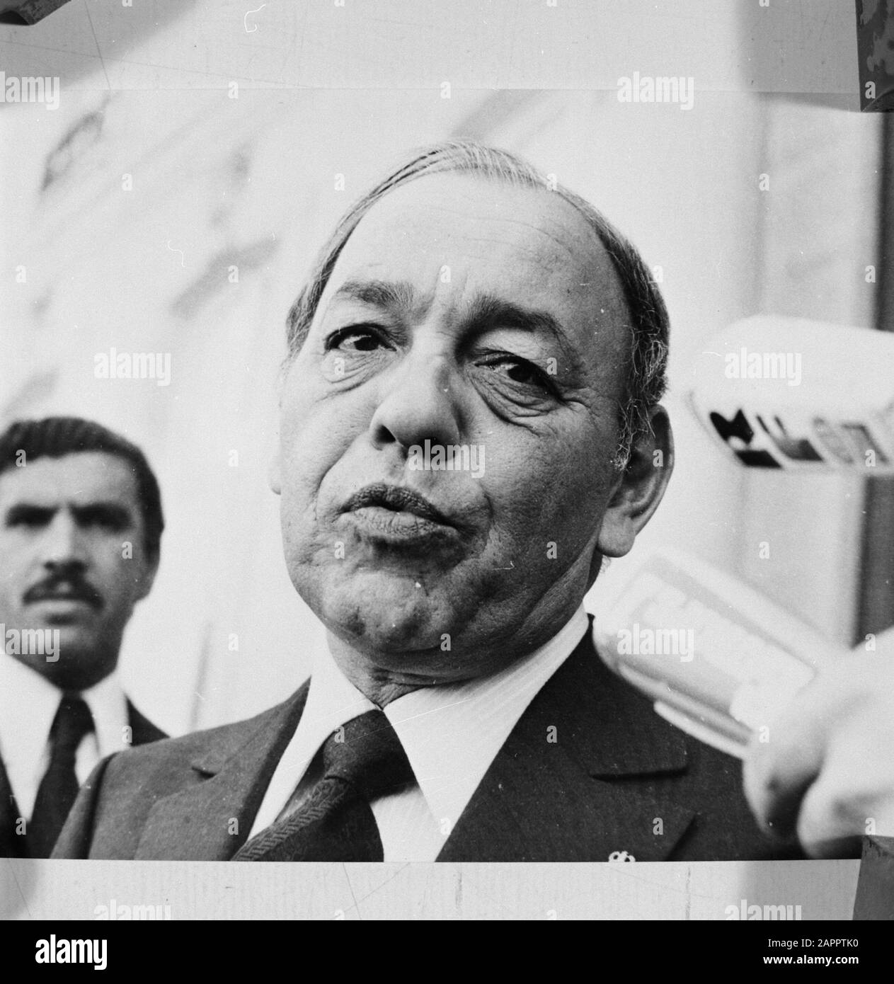 King hassan ii of morocco Black and White Stock Photos & Images - Alamy