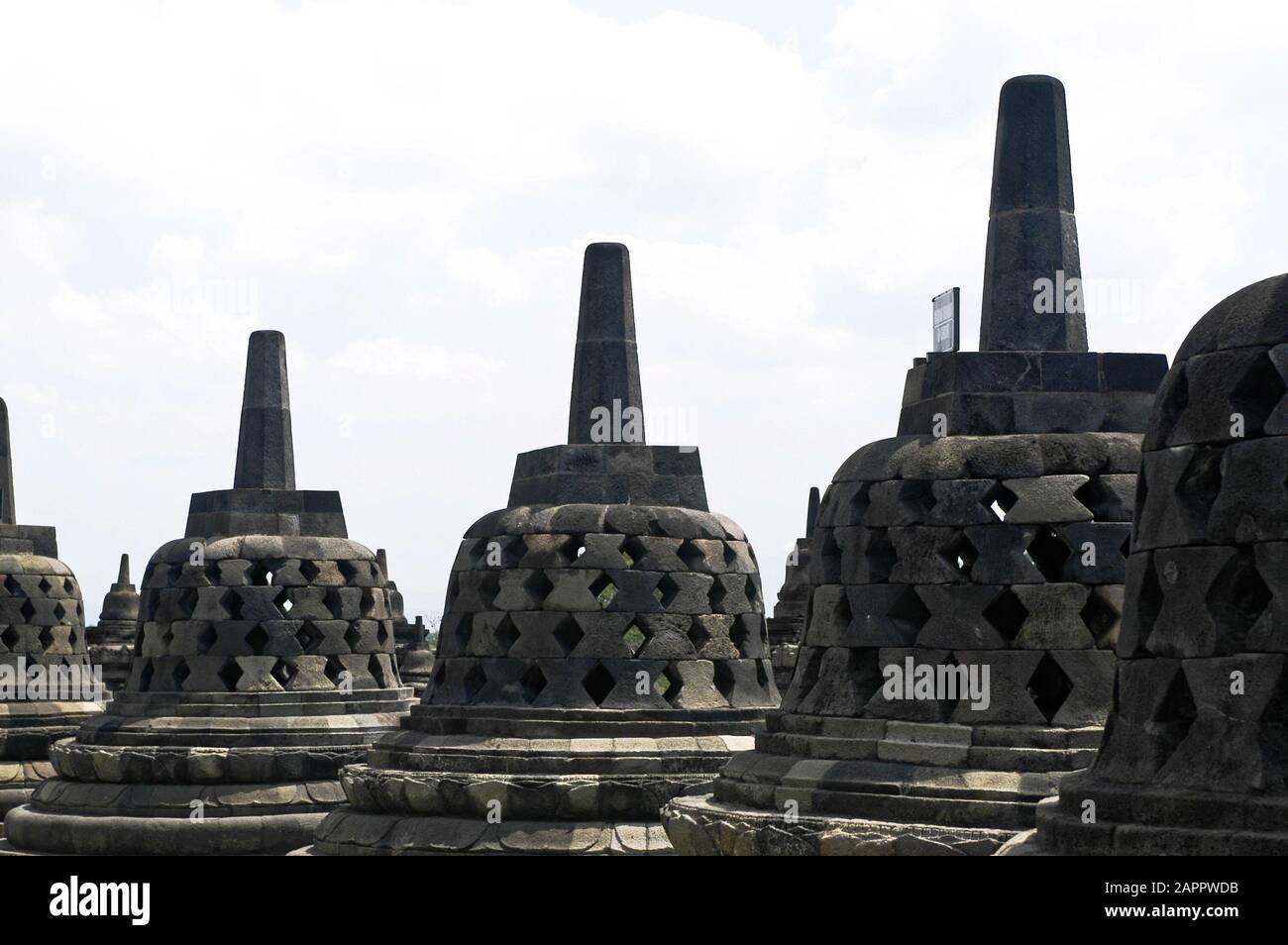 Borobudur, UNESCO World Heritage Site, Java, Indonesia, Southeast Asia ...