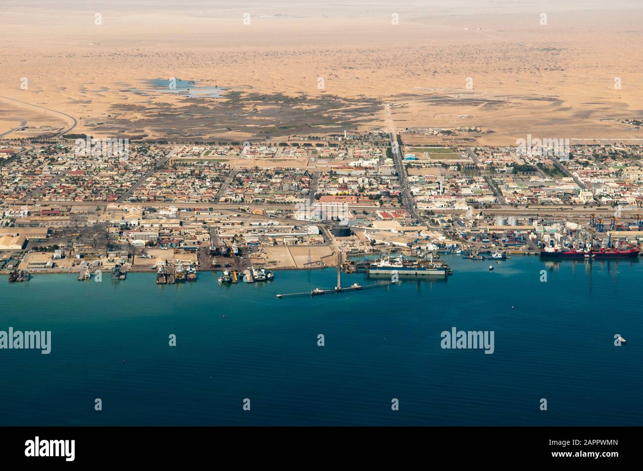 Walvis bay aerial hi-res stock photography and images - Alamy