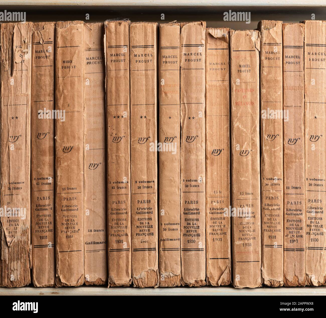 Marcel proust books hi-res stock photography and images - Alamy