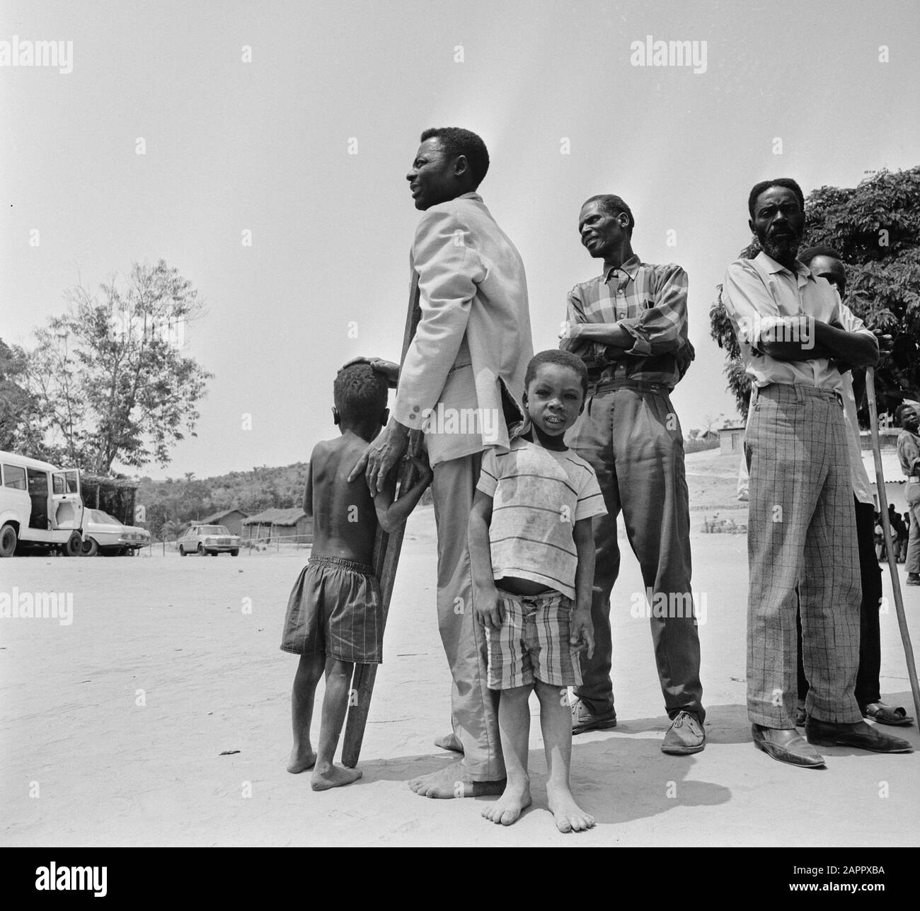 Zaire (formerly Belgian Congo) Refugees in an Angolan refugee camp ...