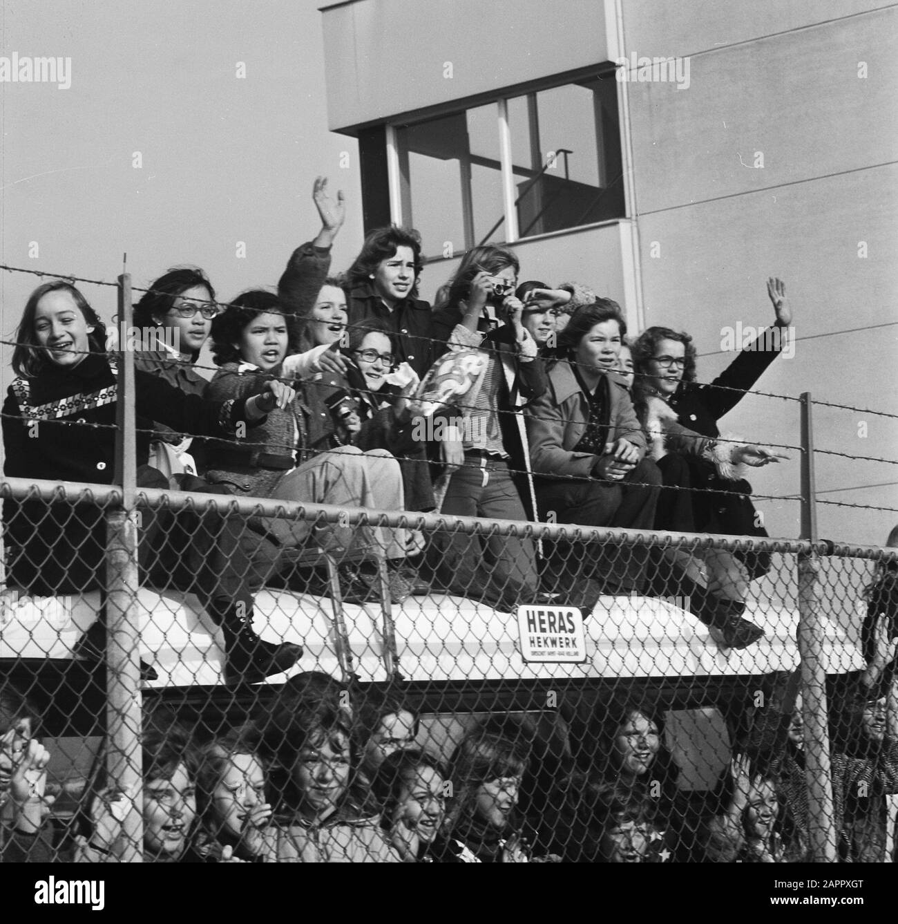 Osmonds fans Black and White Stock Photos & Images - Alamy