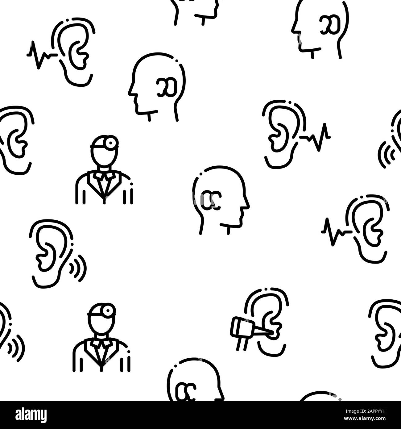 Sense of hearing Black and White Stock Photos & Images - Alamy