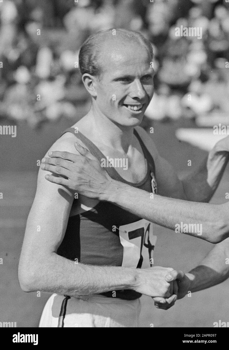 Athletics guests Reiff, the Belgian Gaston Reiff Stock Photo - Alamy