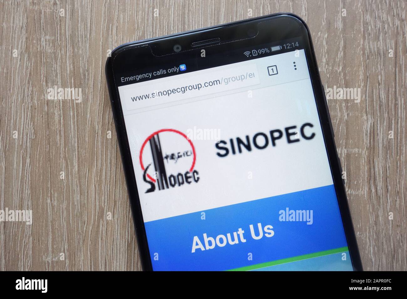Sinopec logo hi-res stock photography and images - Alamy