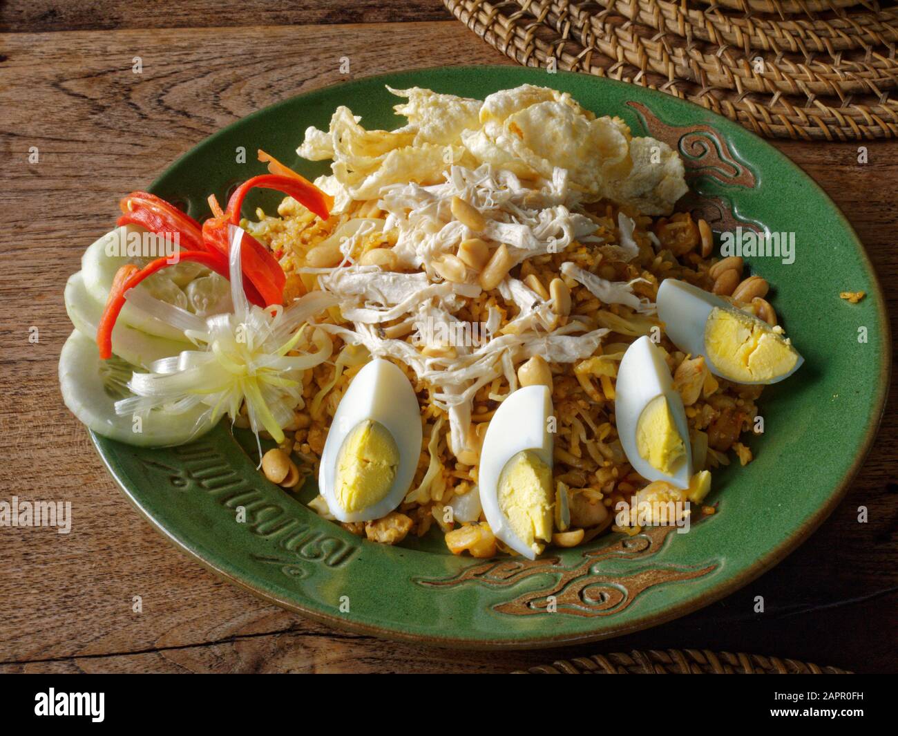 Chicken goren, Lombok island, Indonesia, Asia Stock Photo - Alamy