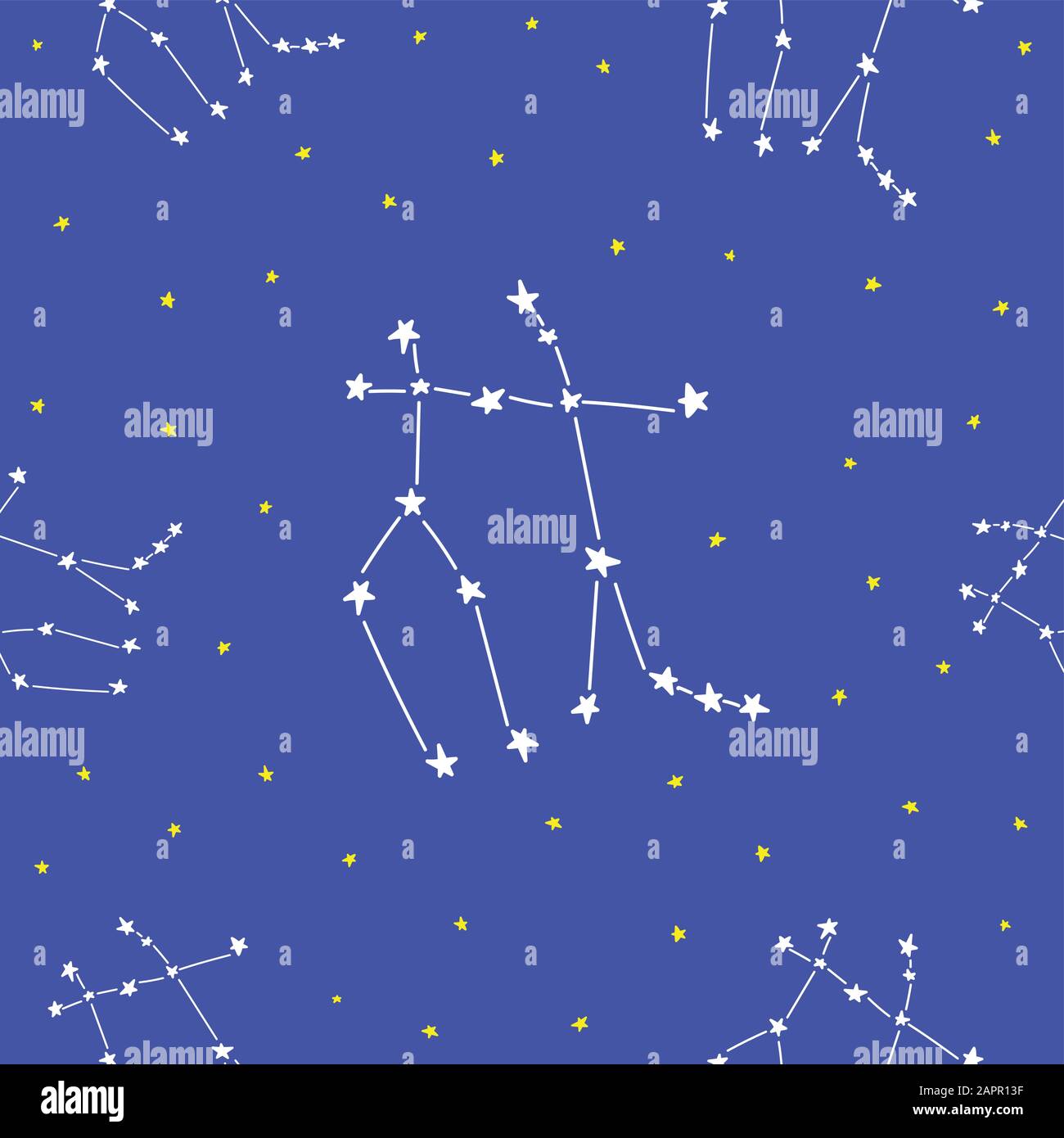 Leo constellation stars in night hi-res stock photography and images ...