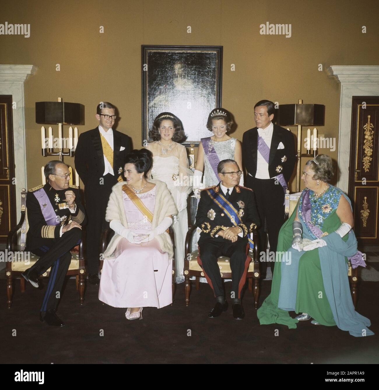 State visit of President Tito to the Netherlands Statiefoto visit ...