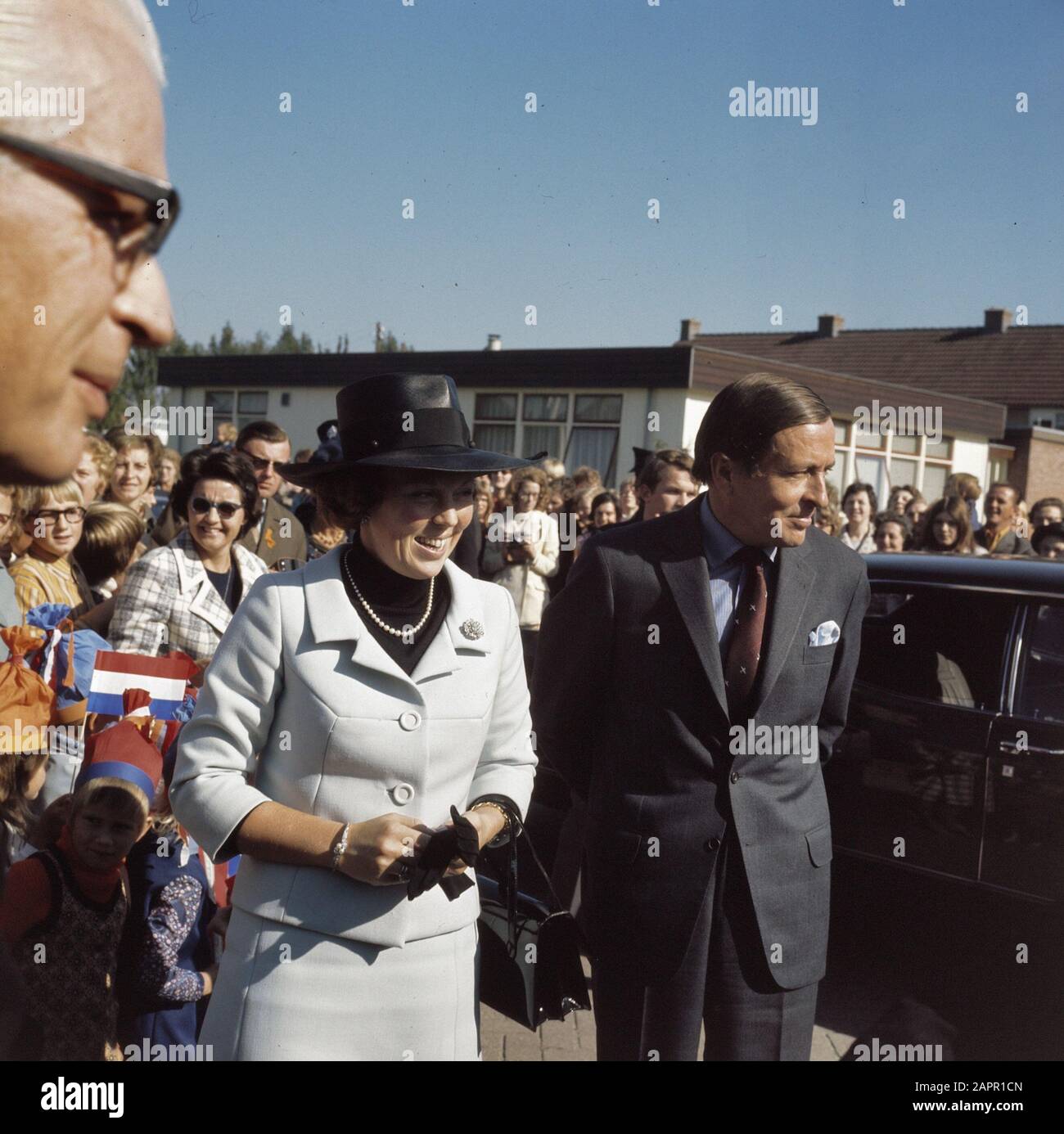 Princess Beatrix and Prins Claus visit South Holland Princess Beatrix ...