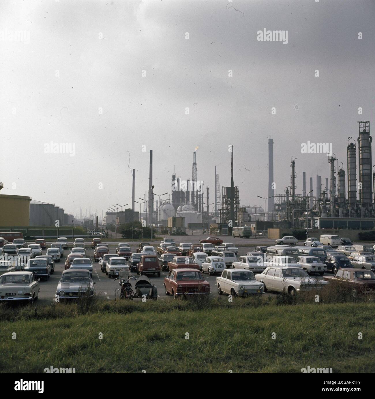 Air pollution in Rijnmond Date: 29 September 1971 Stock Photo - Alamy
