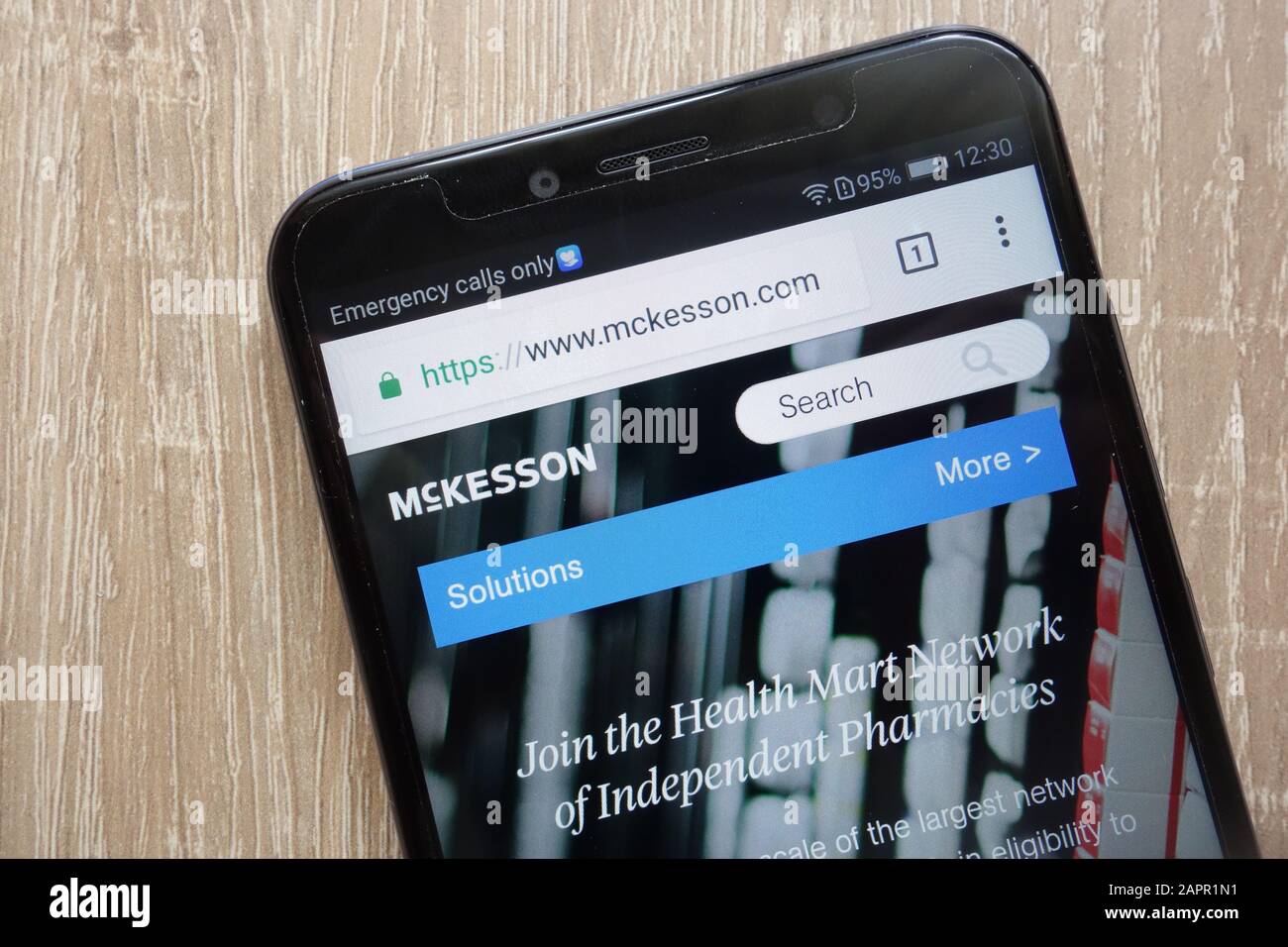 Mckesson logo hi-res stock photography and images - Alamy