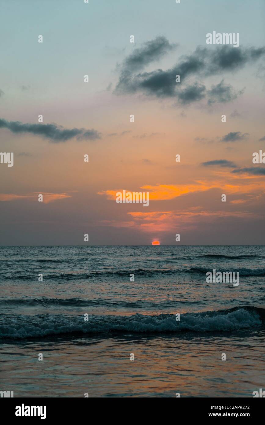 Sunset in Bali, Indonesia Stock Photo - Alamy