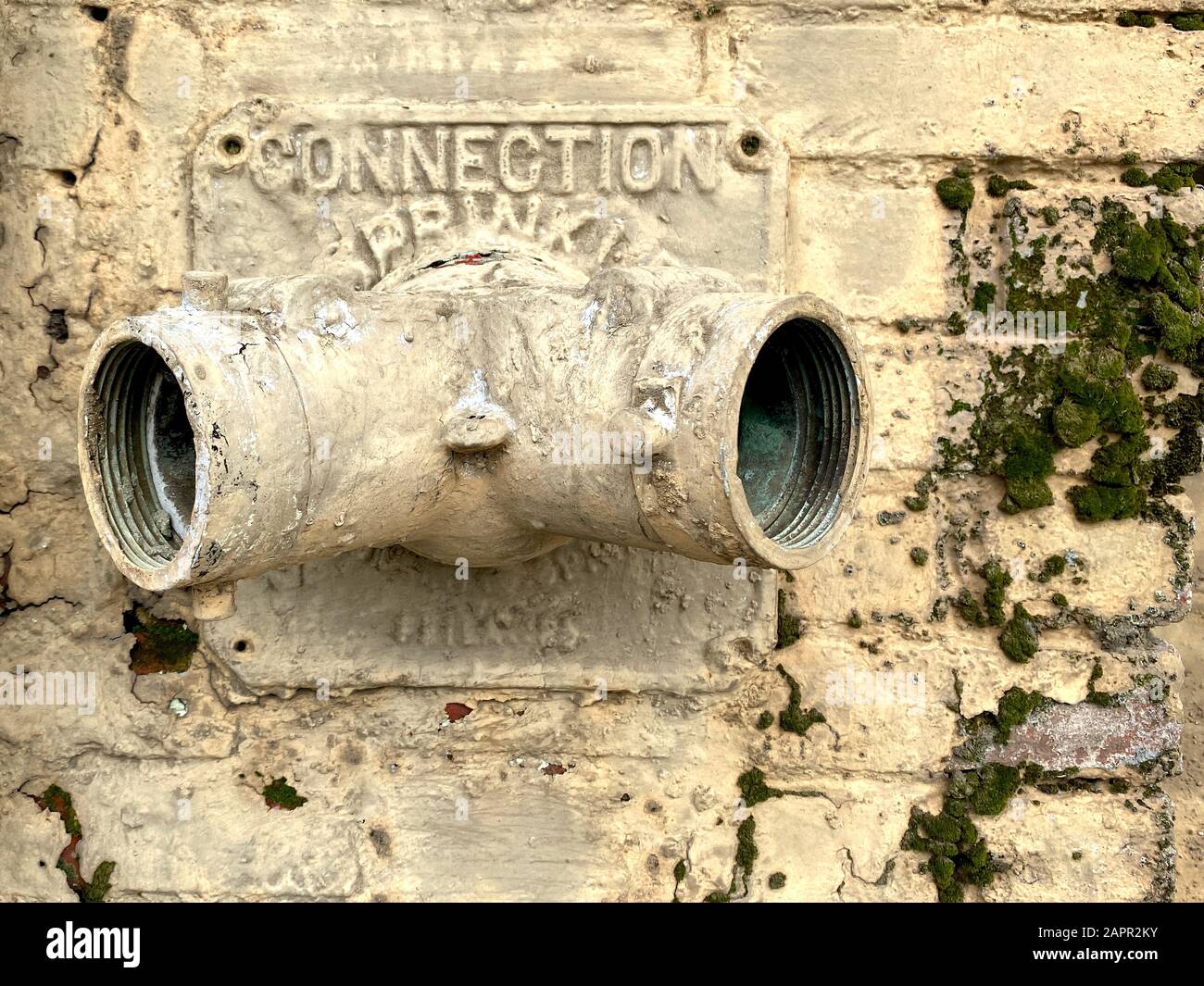 Old rusted pipe hi-res stock photography and images - Alamy