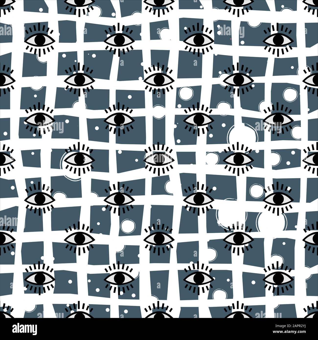 Seamless open eye pattern on subtle background. Repeating eye ...