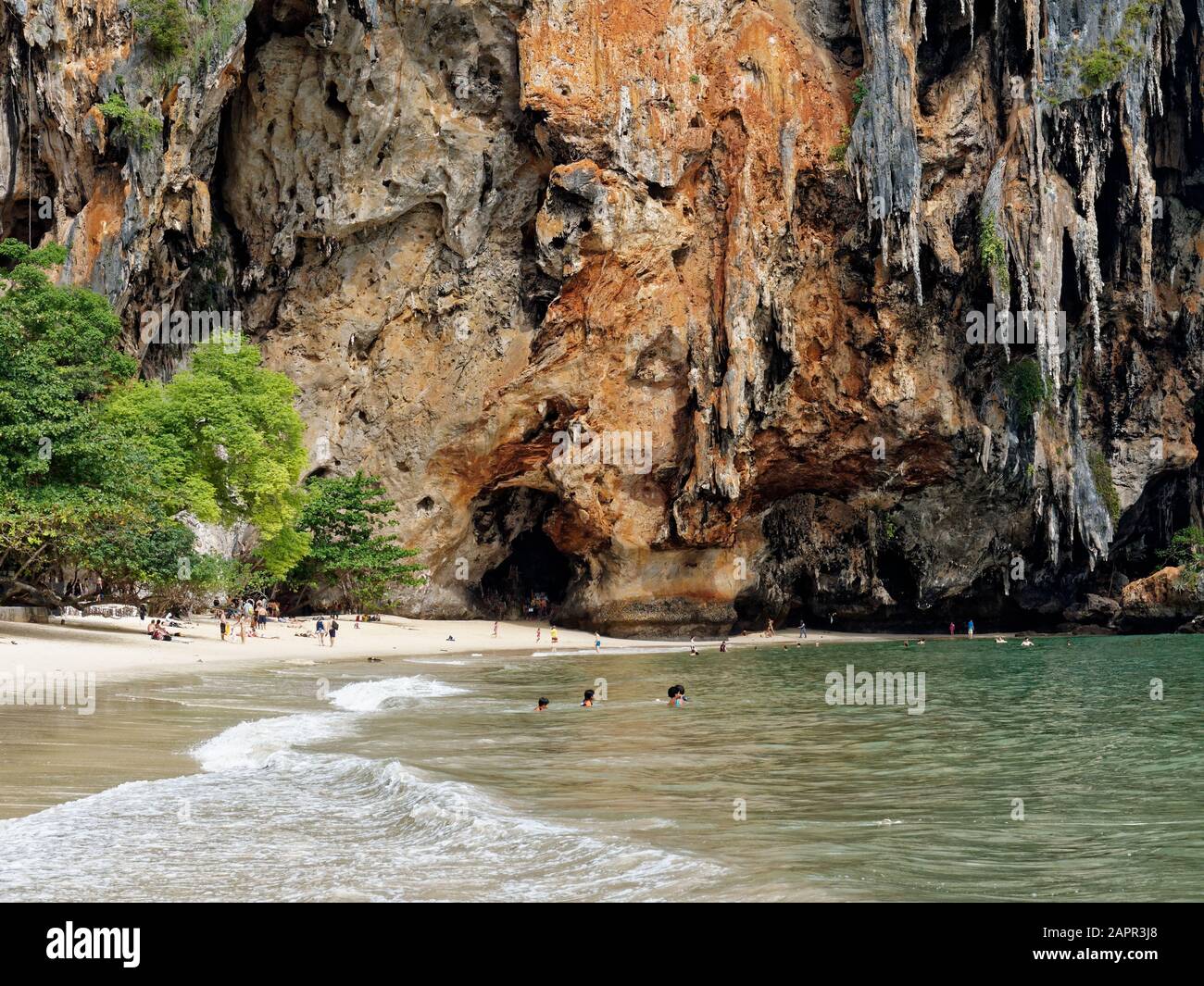 Beach, Rayavadee,Railay , Krabi, Thailand, Asia Stock Photo - Alamy