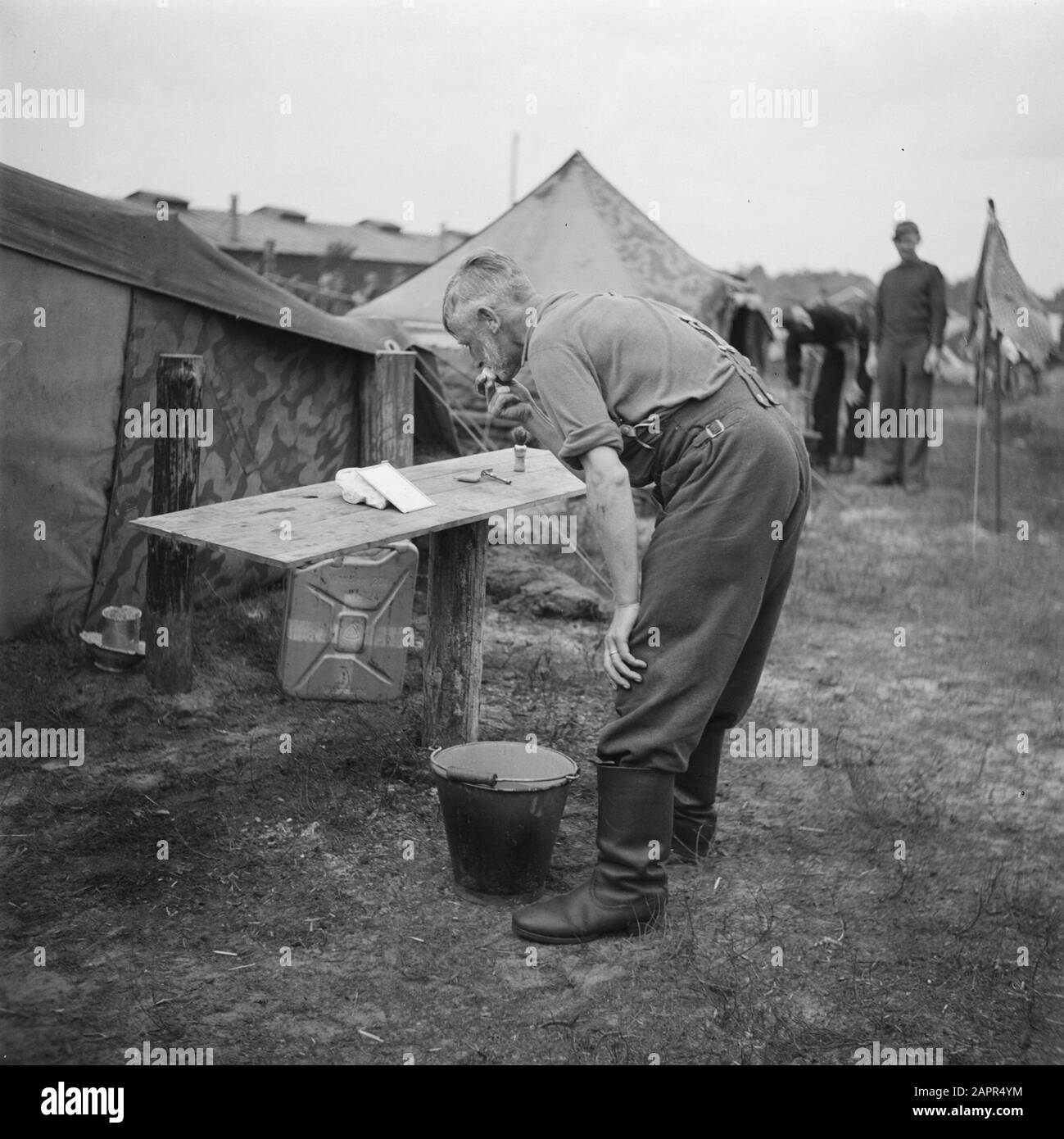Capitulation: Harskamp [camp where SS men and Landwachters were ...