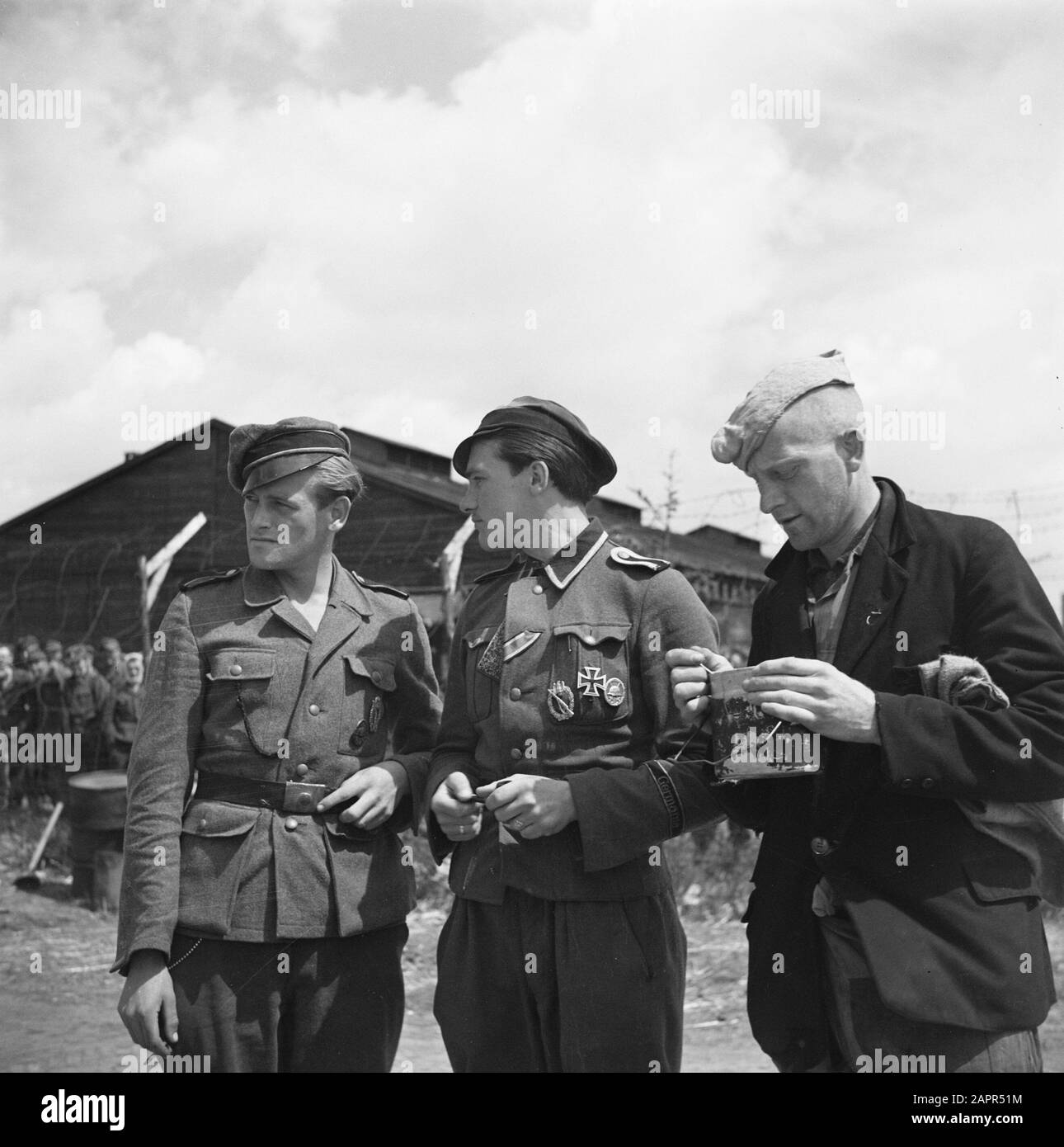 Capitulation: Harskamp [camp where SS and Landwachters are interned ...