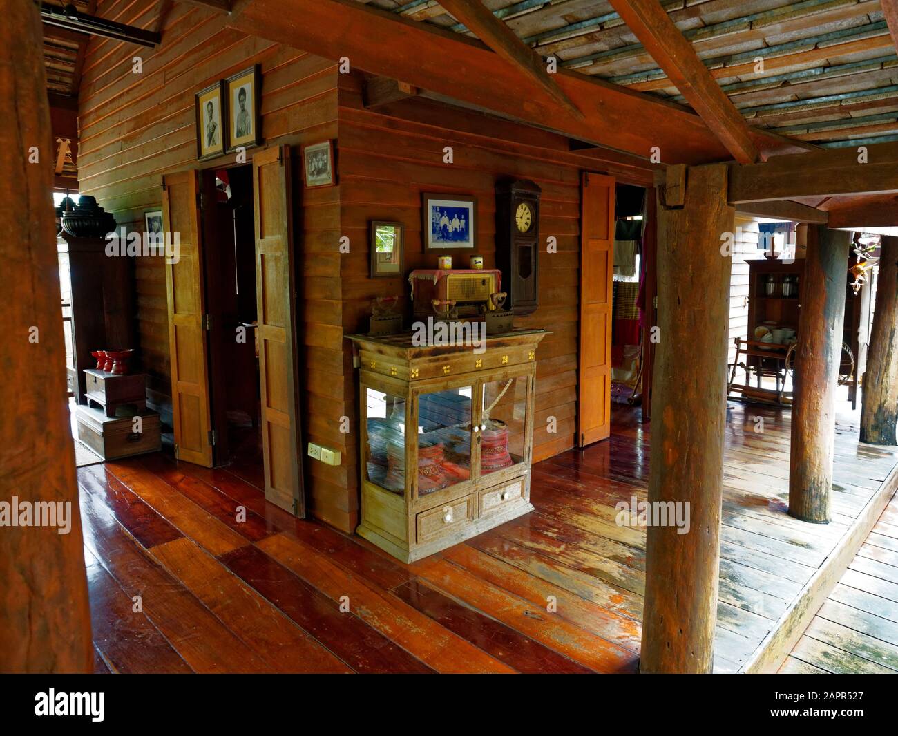 Typical Lanna house, Chiang Mai, Thailand, Asia Stock Photo - Alamy